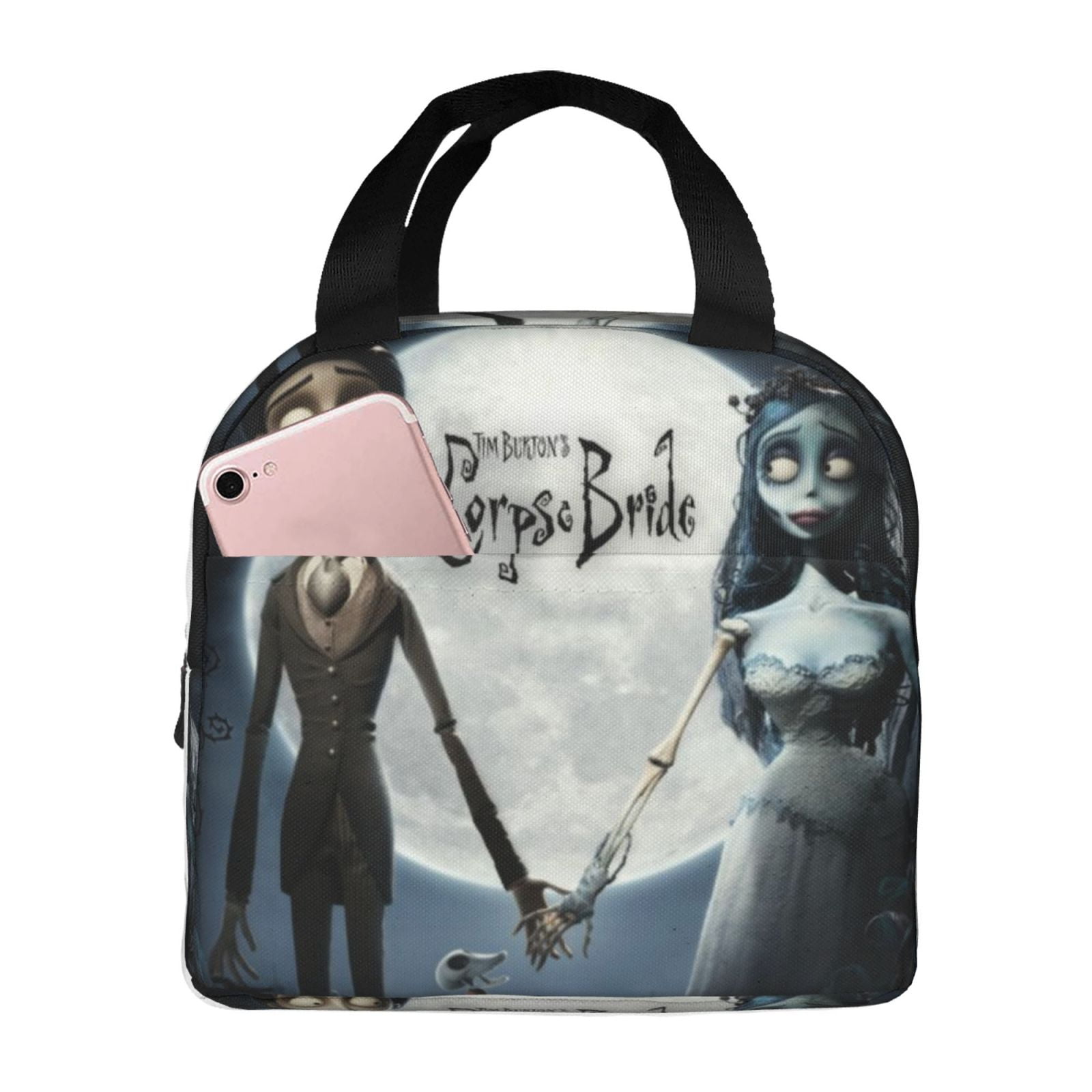 Corpse Bride Lunch Box Reusable Lunch Bag Insulated Portable Lunch Tote ...