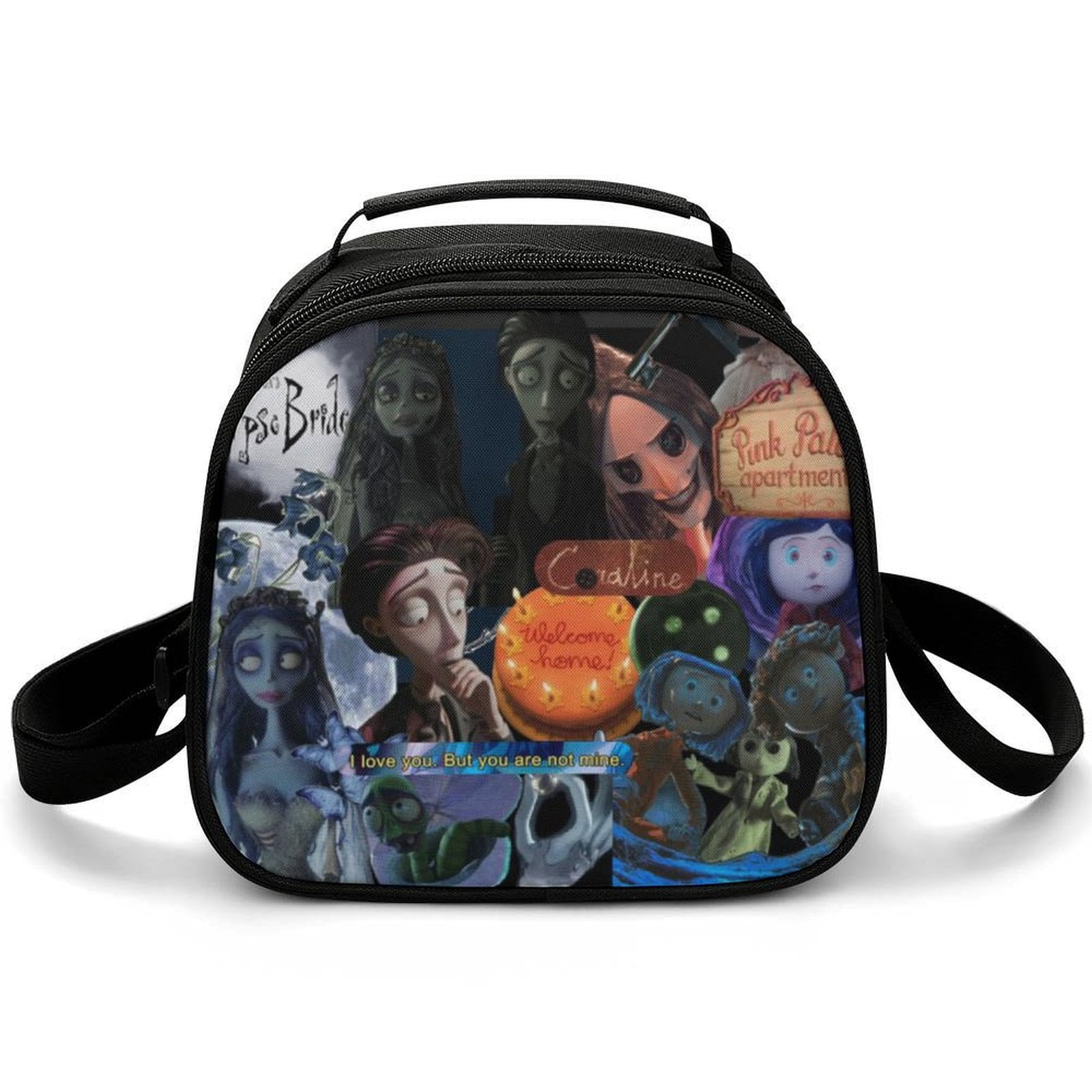 Corpse Bride Lunch Tote Bags Thermal Insulated Lunch Box Lunch ...