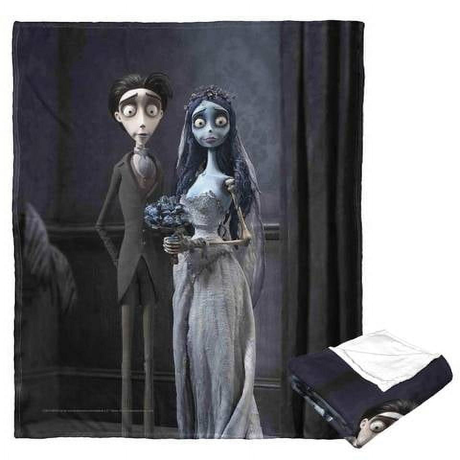 Corpse Bride Marriage Portrait Warner Bros Kids Silk Touch Throw ...
