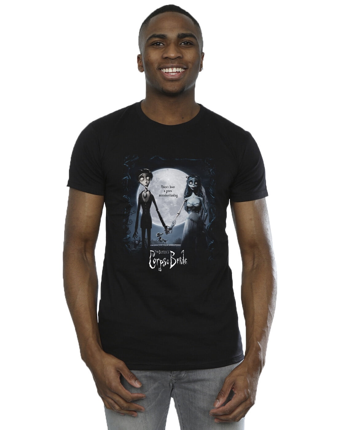 Corpse Bride Men's Moon Poster T-Shirt - Walmart.com