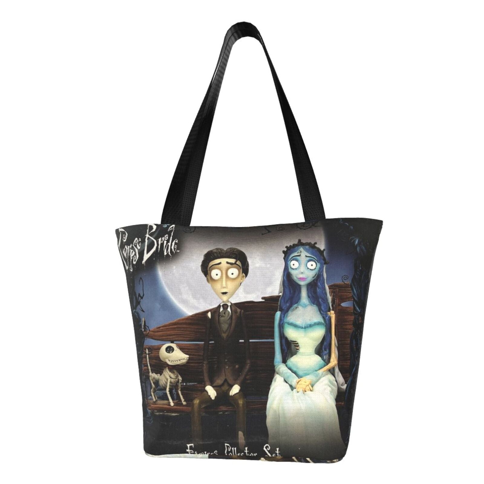 Corpse Bride Musical Women's Tote Bag Large Capacity Shoulder Handbag ...