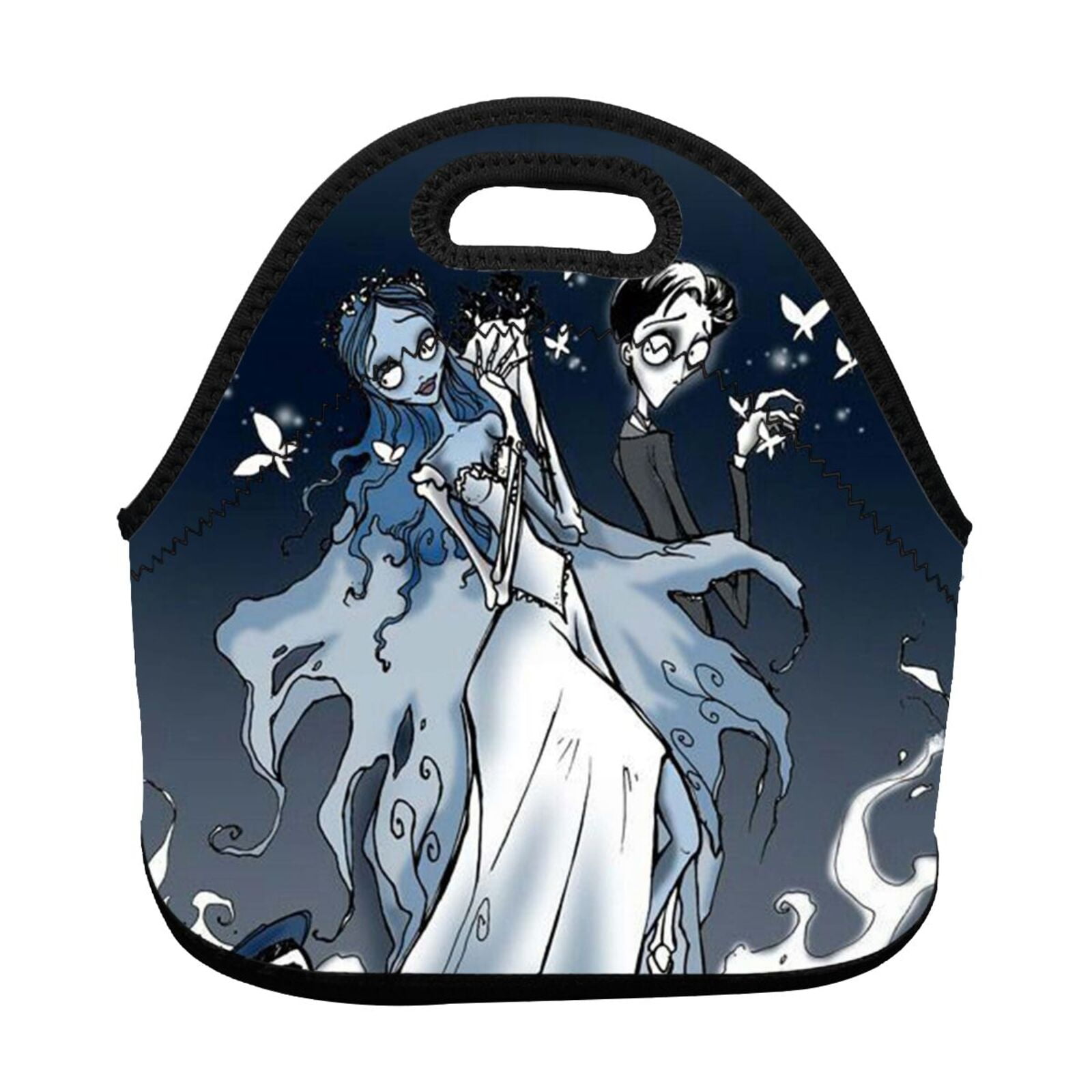 Corpse Bride Neoprene Lunch Bags Reusable Lunchbox Food Container ...