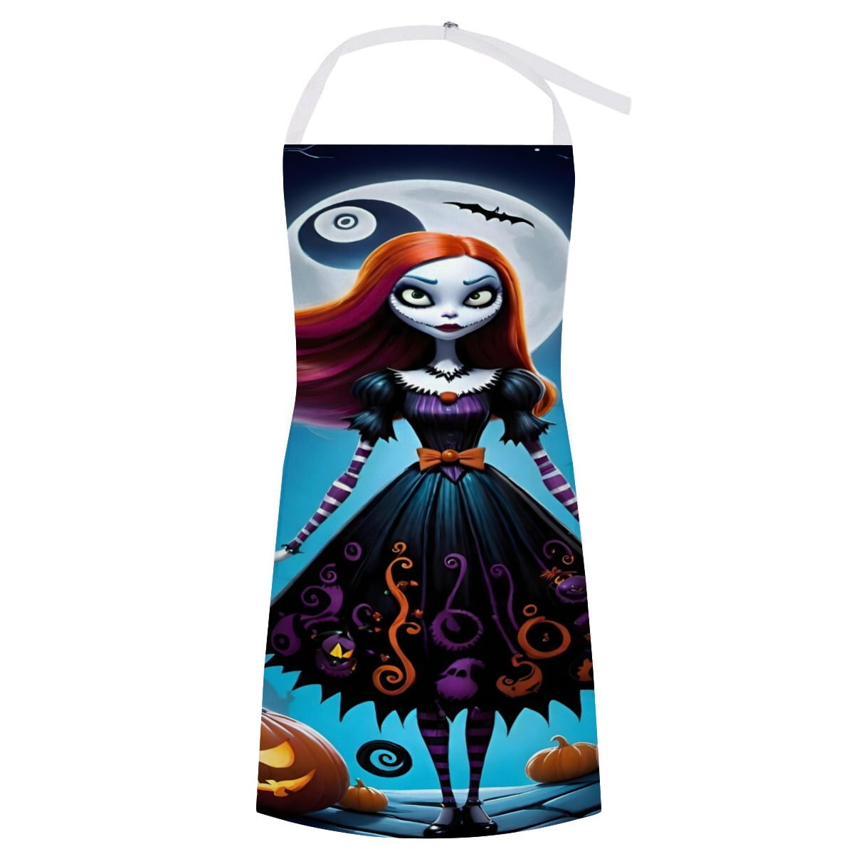 Corpse Bride Pattern Apron Fashionable And Durable The Focus Of ...