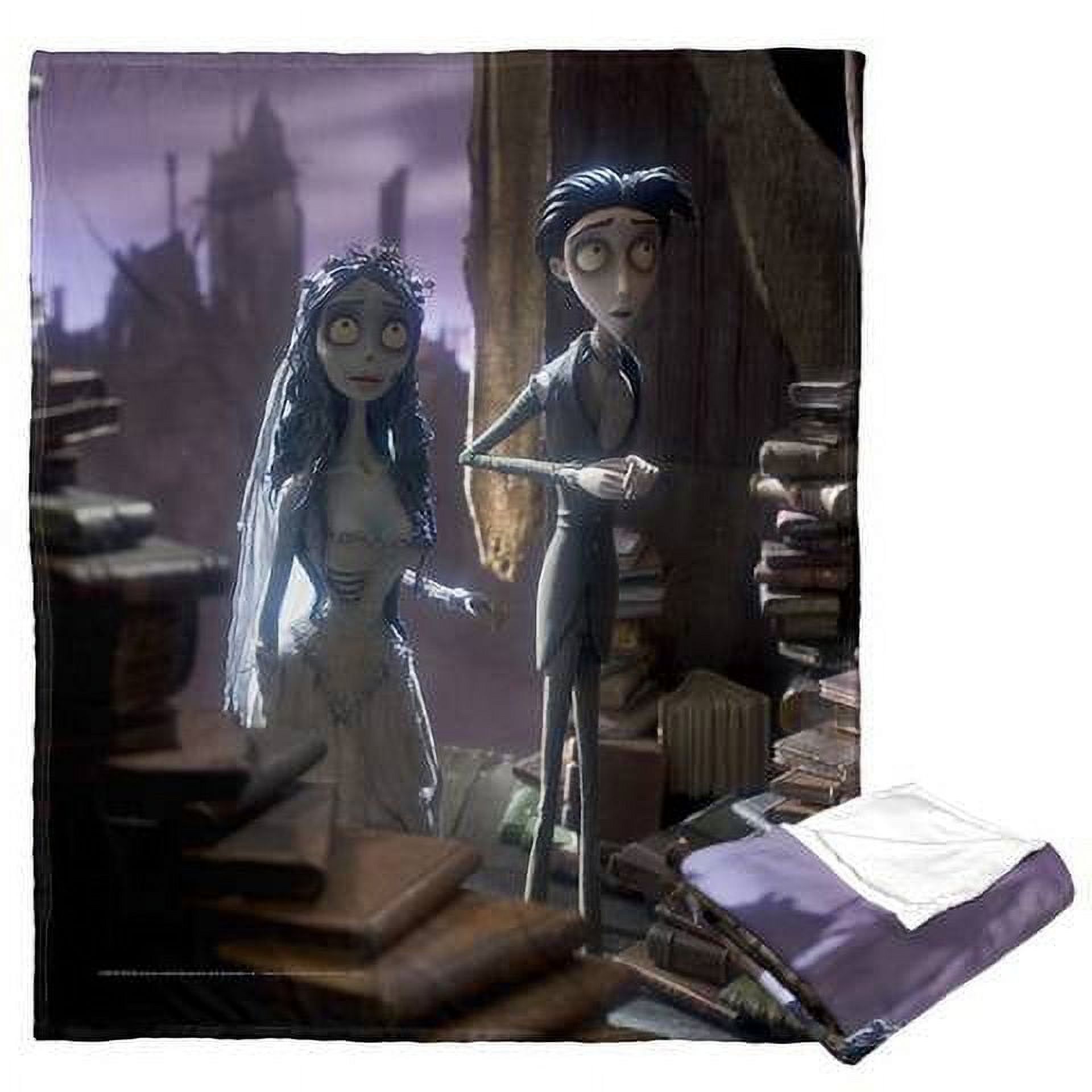 Corpse Bride Peculiar Place Warner Bros Kids Silk Touch Throw Blanket ...