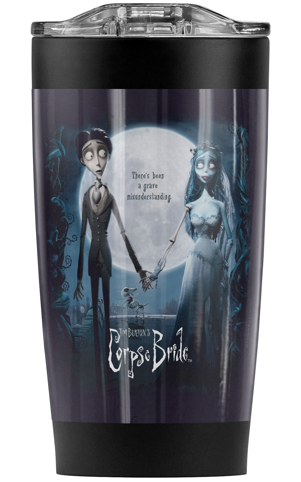 Corpse Bride Poster Stainless Steel Tumbler 20 oz Coffee Travel Mug/Cup ...