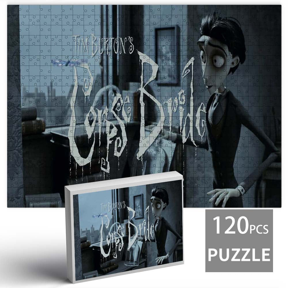 Corpse Bride Puzzles for Adults 120 Pieces Jigsaw Challenging Game ...