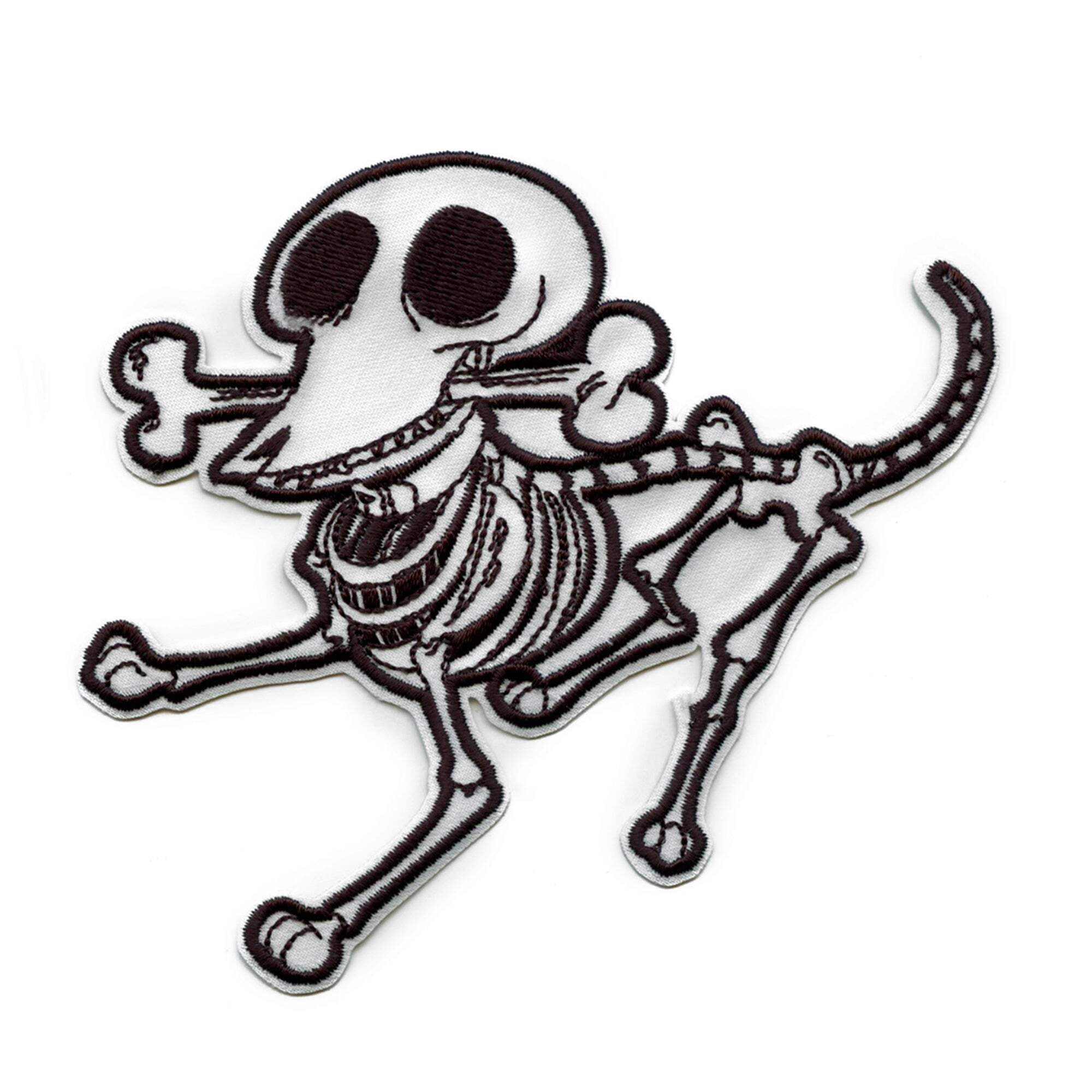 Corpse Bride Scraps Patch Victor Skeleton Dog Embroidered Iron On ...
