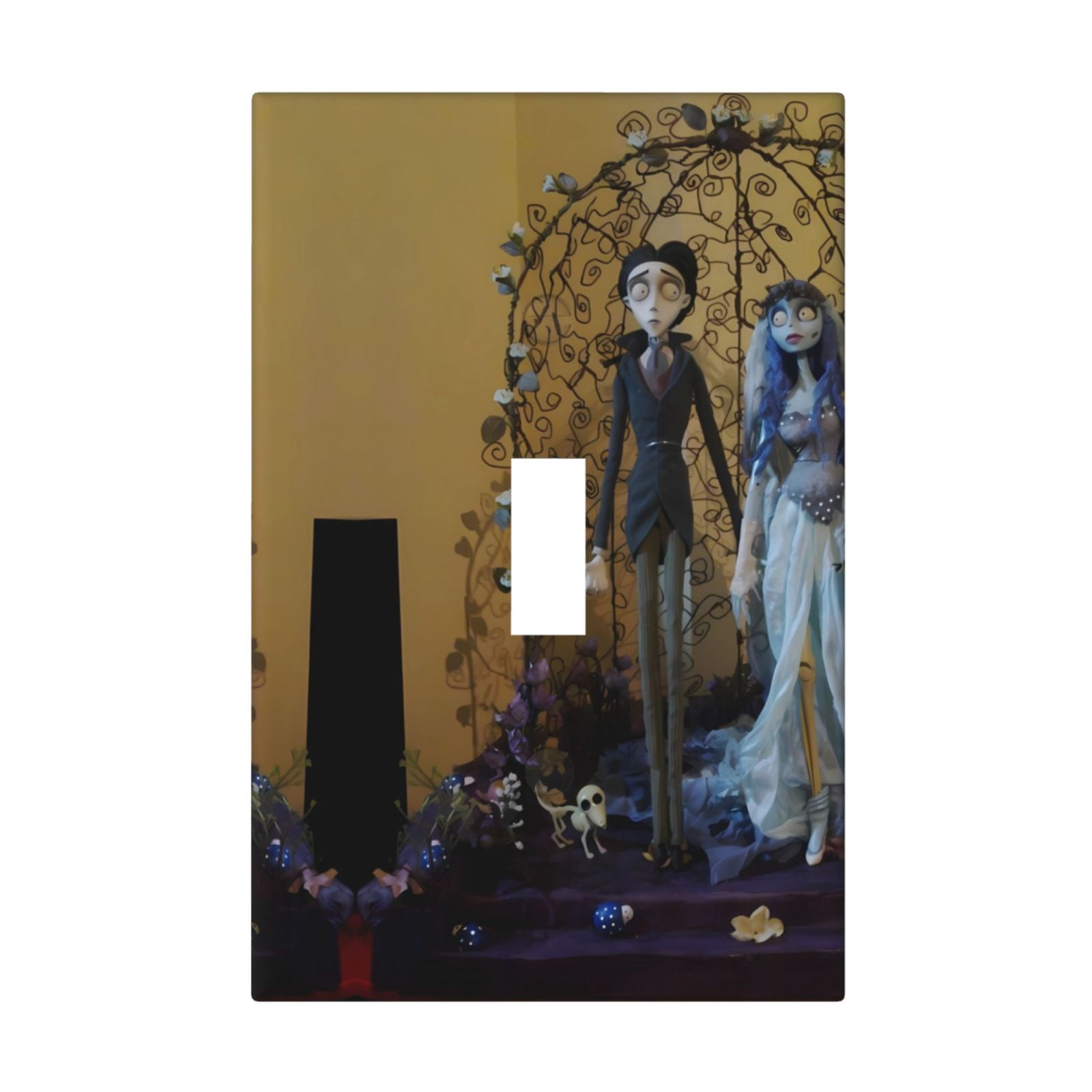 Corpse-Bride Switch Plate, Decora Outlet Wall Plate Cover, Decorative ...