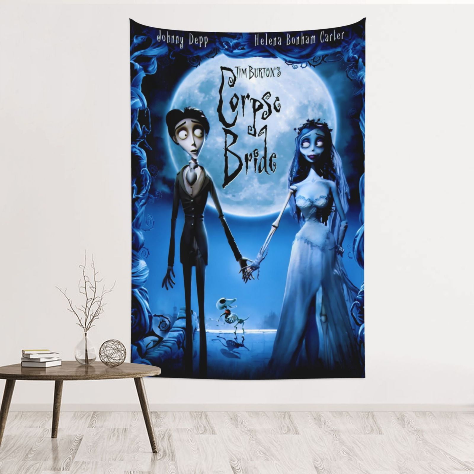 Corpse Bride Tapestry Wall Hanging Home Decoration Wall Blanket ...