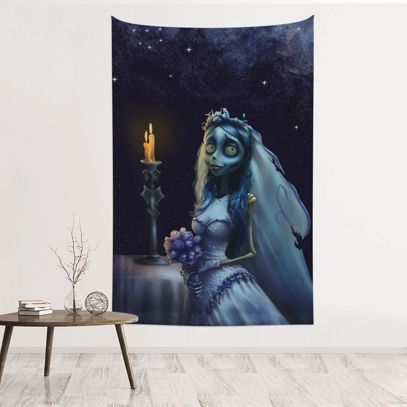 Corpse Bride Tapestry Wall Hanging Home Decoration Wall Blanket ...