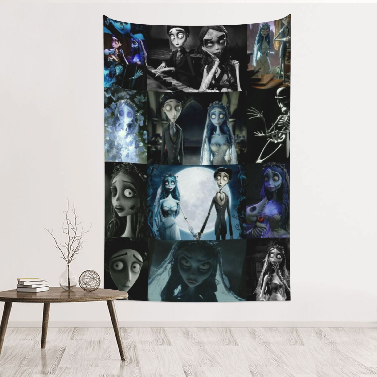 Corpse Bride Tapestry Wall Hanging Home Decoration Wall Blanket ...
