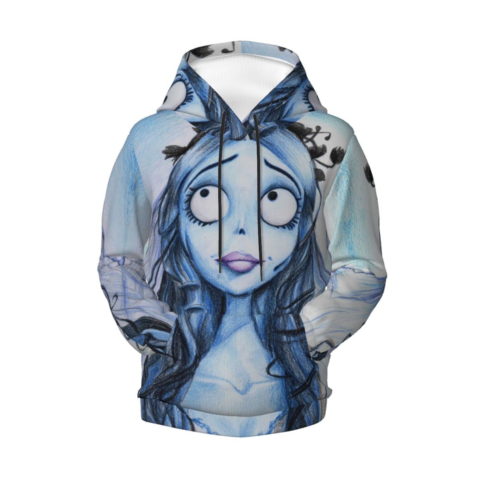 Corpse Bride Teen Boys Girls Hoodies 3D Printed Hooded Sweatshirts for ...