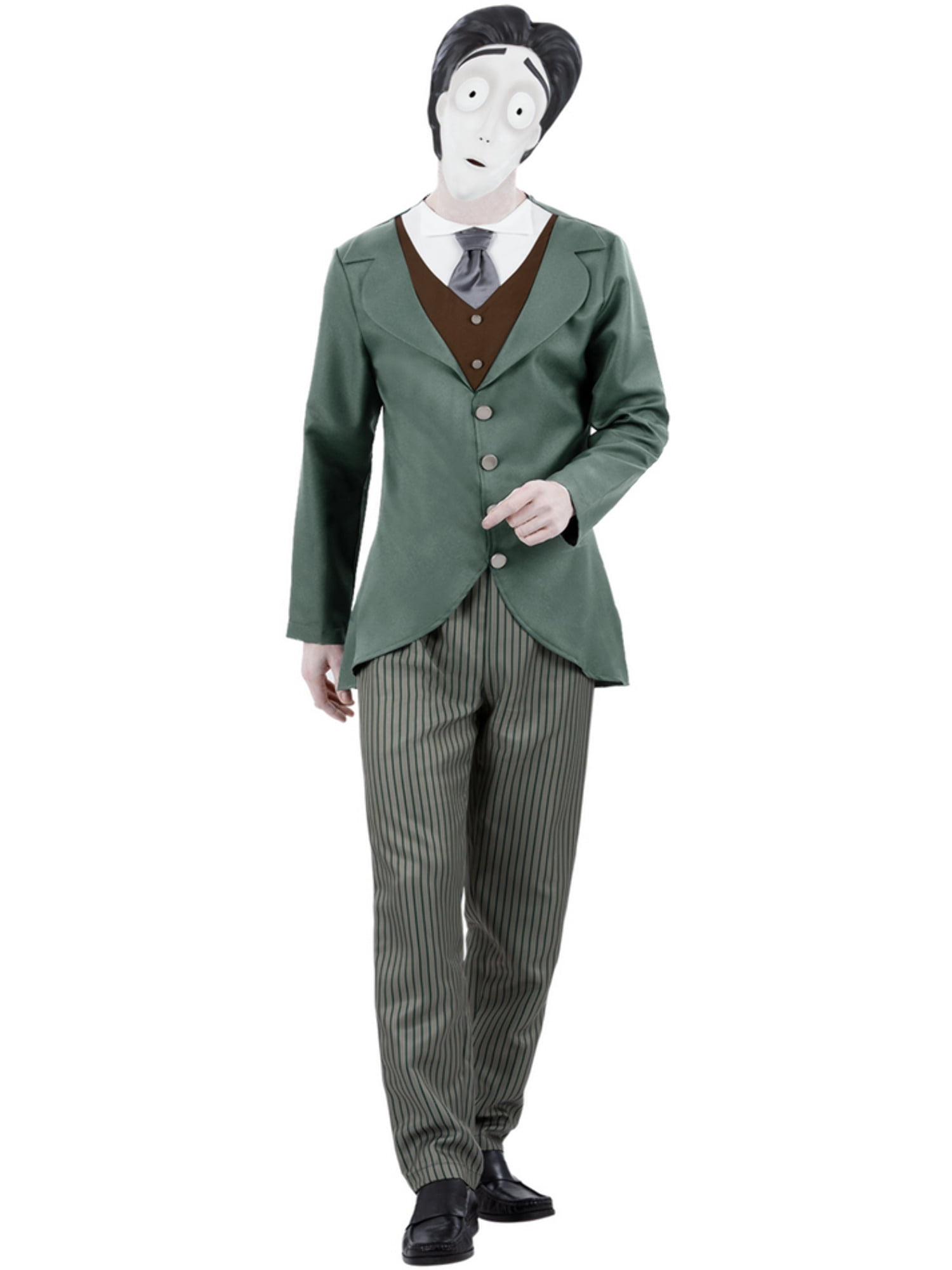 Corpse Bride Victor Van Dort Groom Costume Mask - Walmart.com