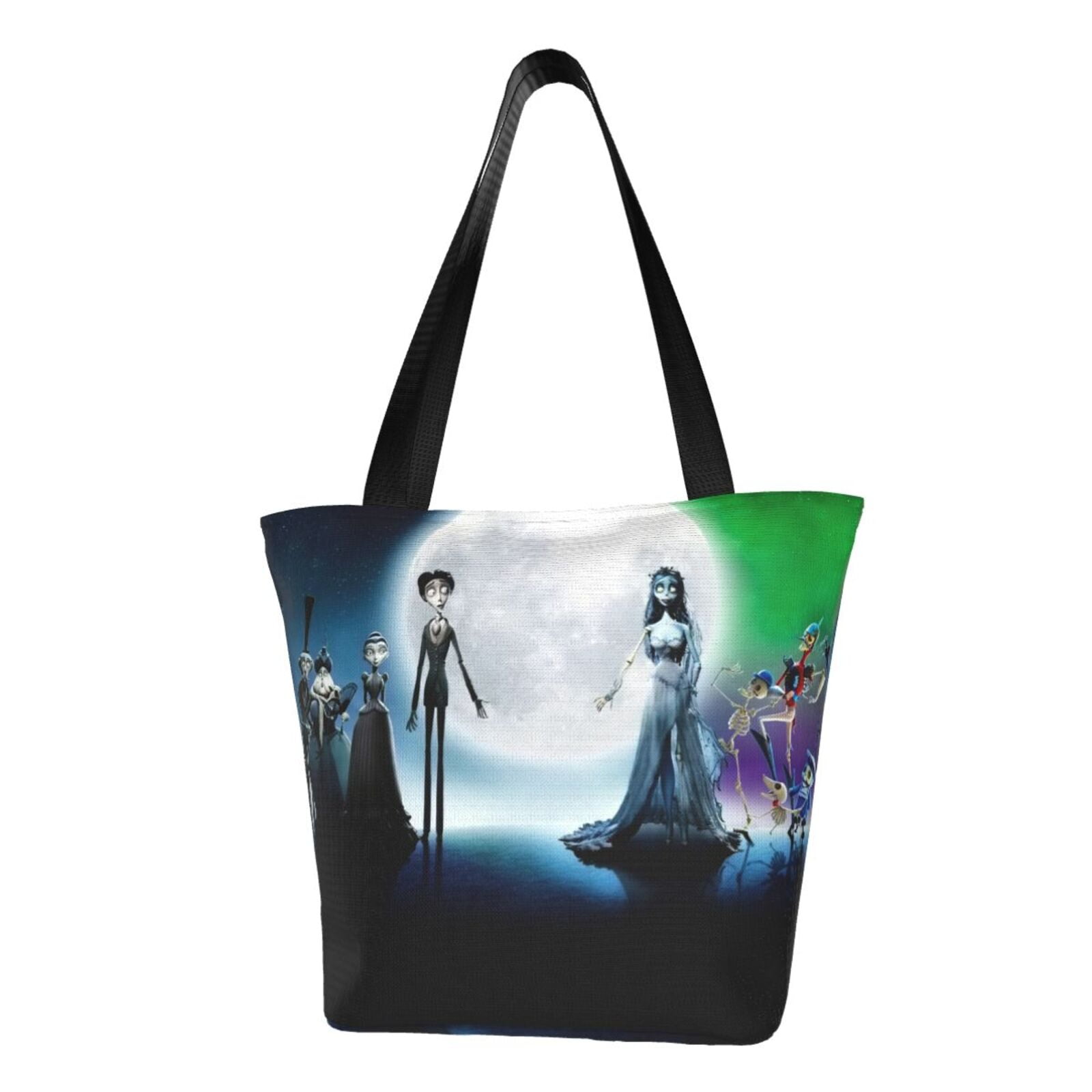 Corpse Bride Women's Tote Bag Large Capacity Shoulder Handbag For ...