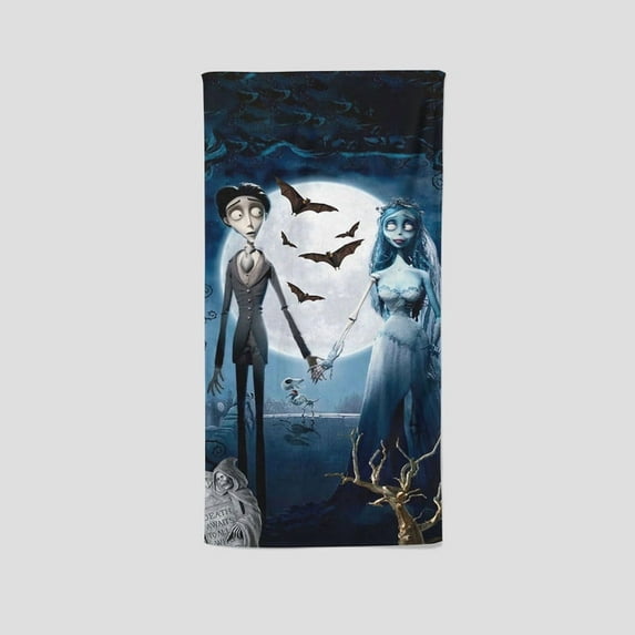 Corpse Bride's towel features a unique design, making it an excellent ...