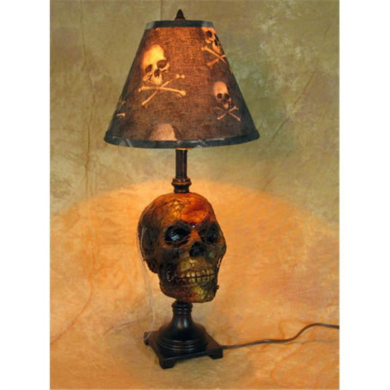 Corpse Head desk lamp with bone shade - Walmart.com