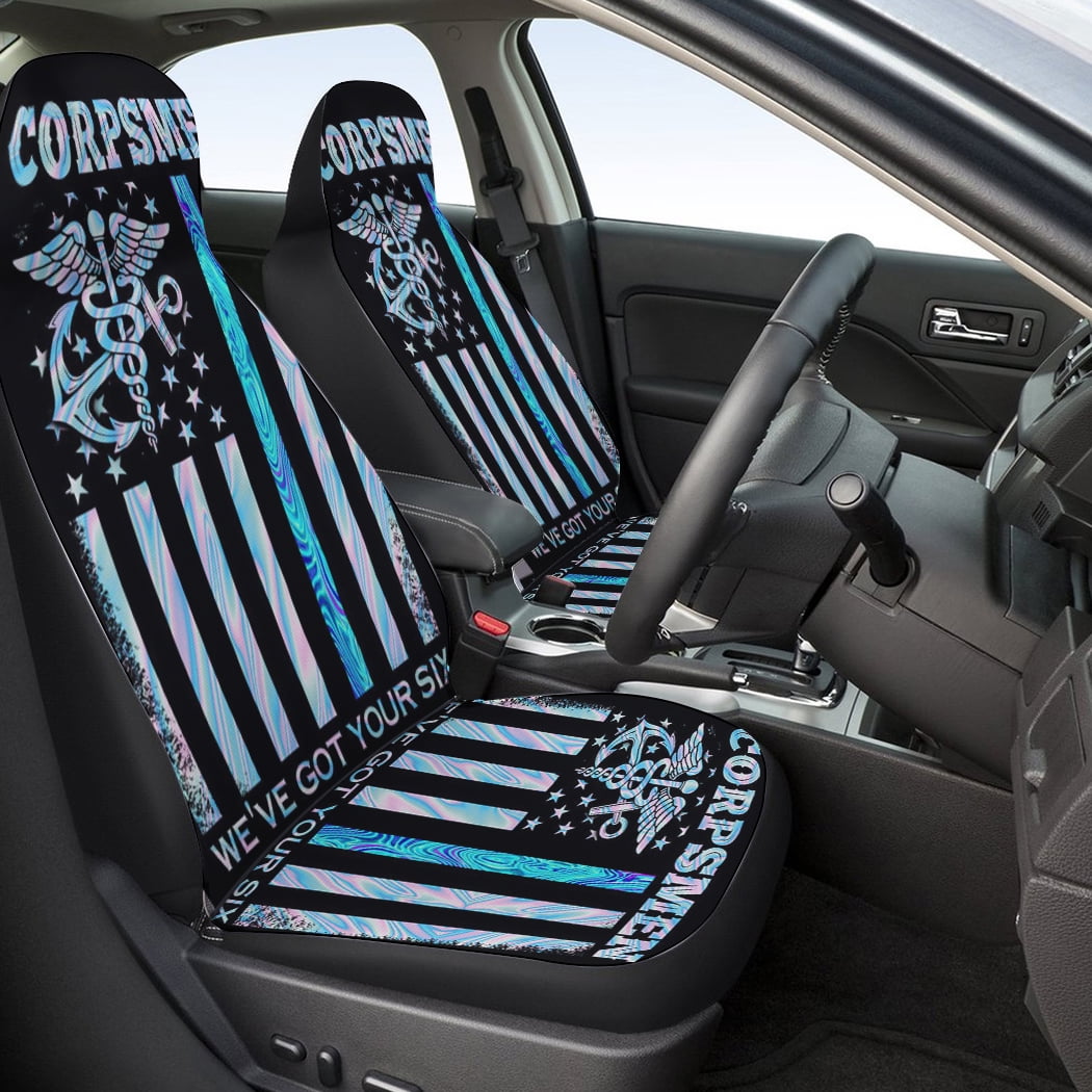 Corpsmen We have Got Your Six Seat Covers Cars, Car Truck SUV 2 Piec ...