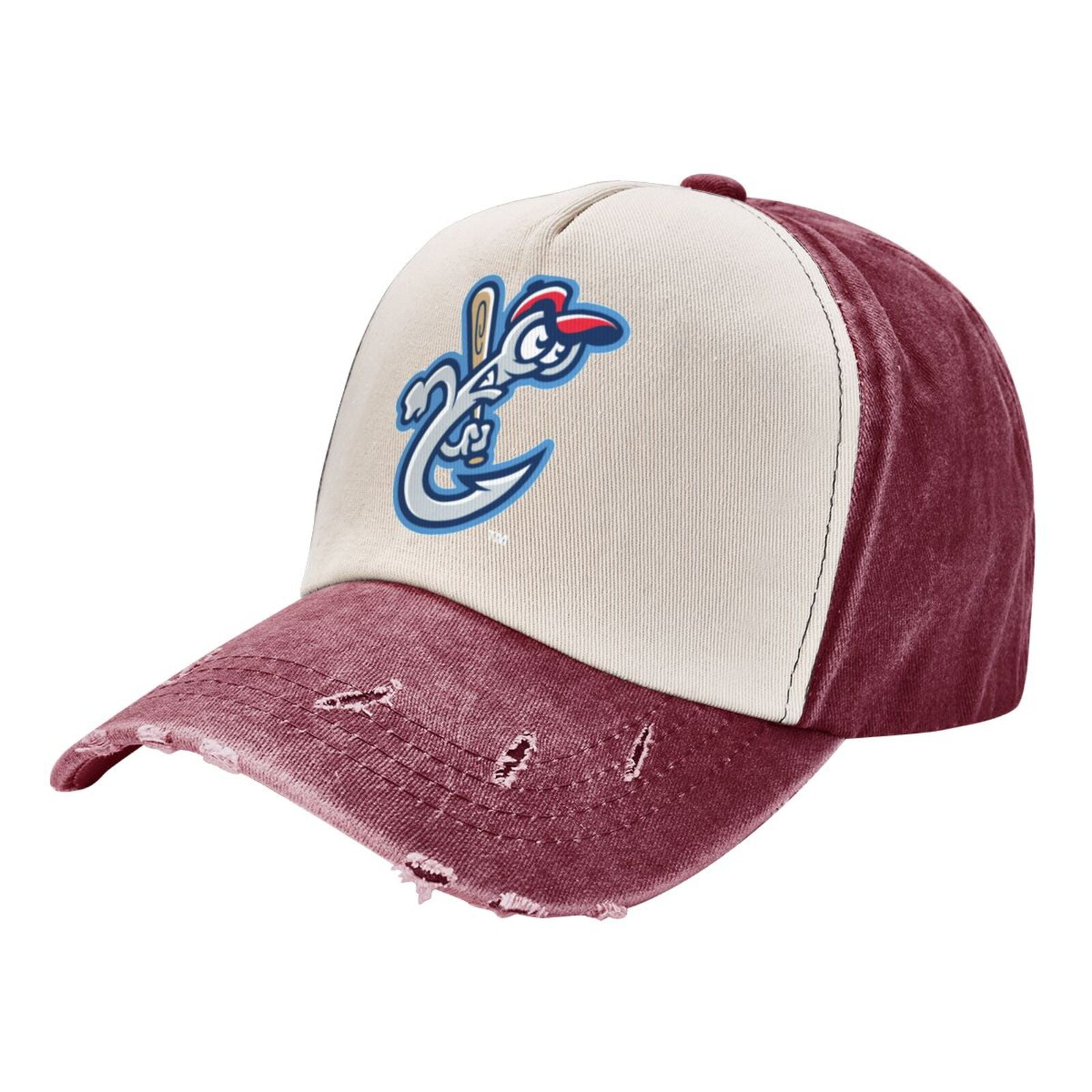 Corpus Christi Hooks Cowboy Collision Color Washed Baseball Cap Unisex ...