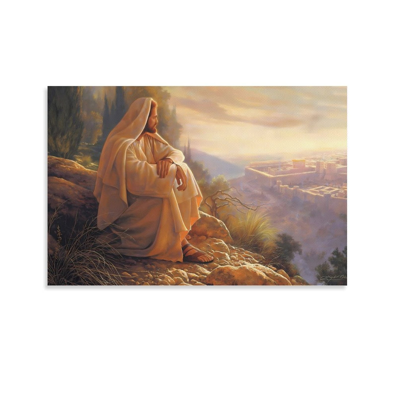 Corpus Christi Youth by Greg Olsen Painter Wall Art Poster Poster Cool Artworks Painting Wall ...