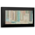 Corrado, Italo 24x14 Black Modern Framed Museum Art Print Titled - Aqua - Walmart.com