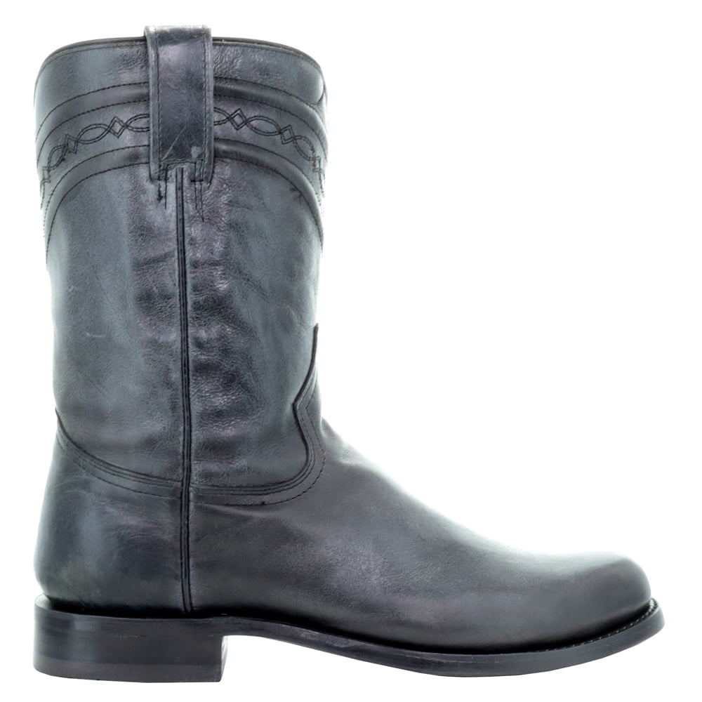 Corral Boots Mens Round Toe Cowboy Mid Calf Boots - Walmart.com