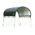 ShelterLogic Corral Shelter Livestock Shade, 10 x 10 ft, Powder Coated ...