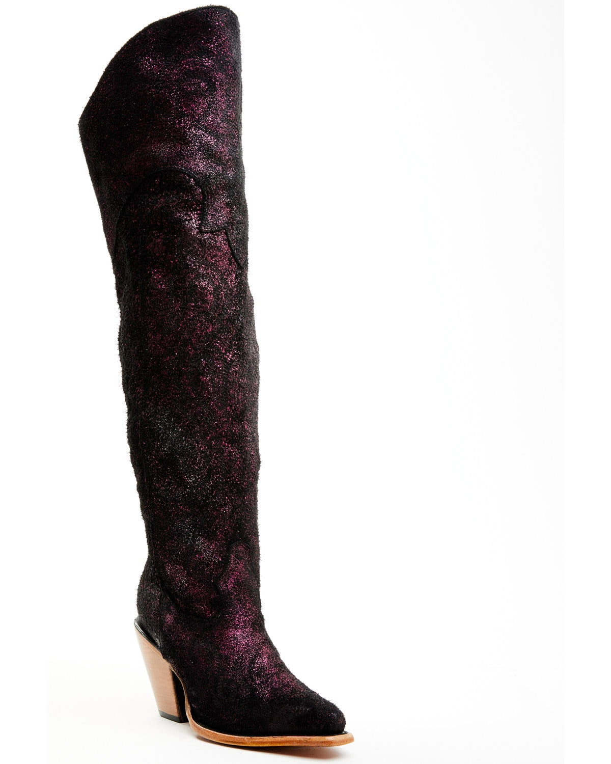 Corral Women's Metallic Tall Western Boot Snip Toe - Z5241 6 1/2 M US ...