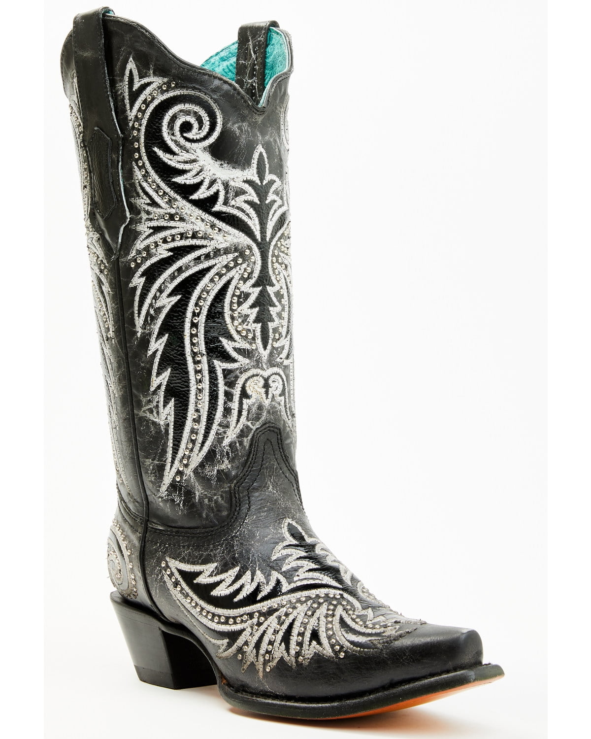 Corral Women's Studded Western Boot Snip Toe - Z5209 7 1/2 M US - Walmart.com