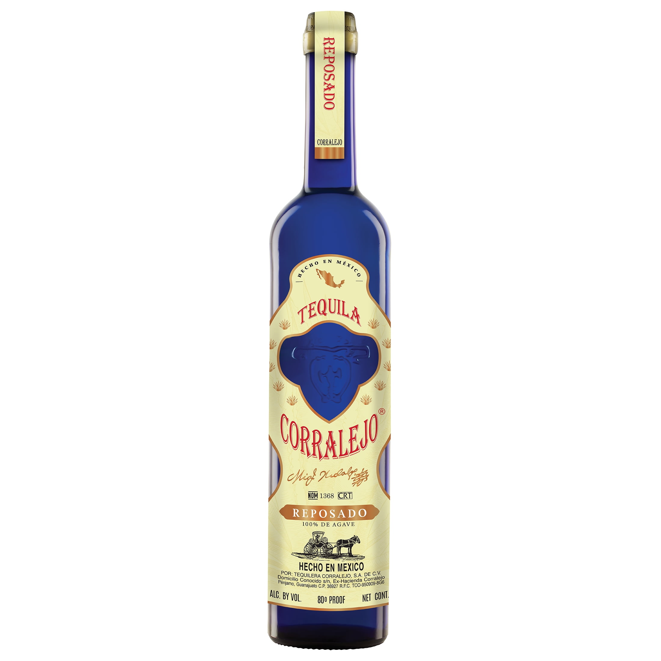 Tequila Corralejo, Reposado Tequila, 750 ml Bottle, 40% ABV - Walmart.com
