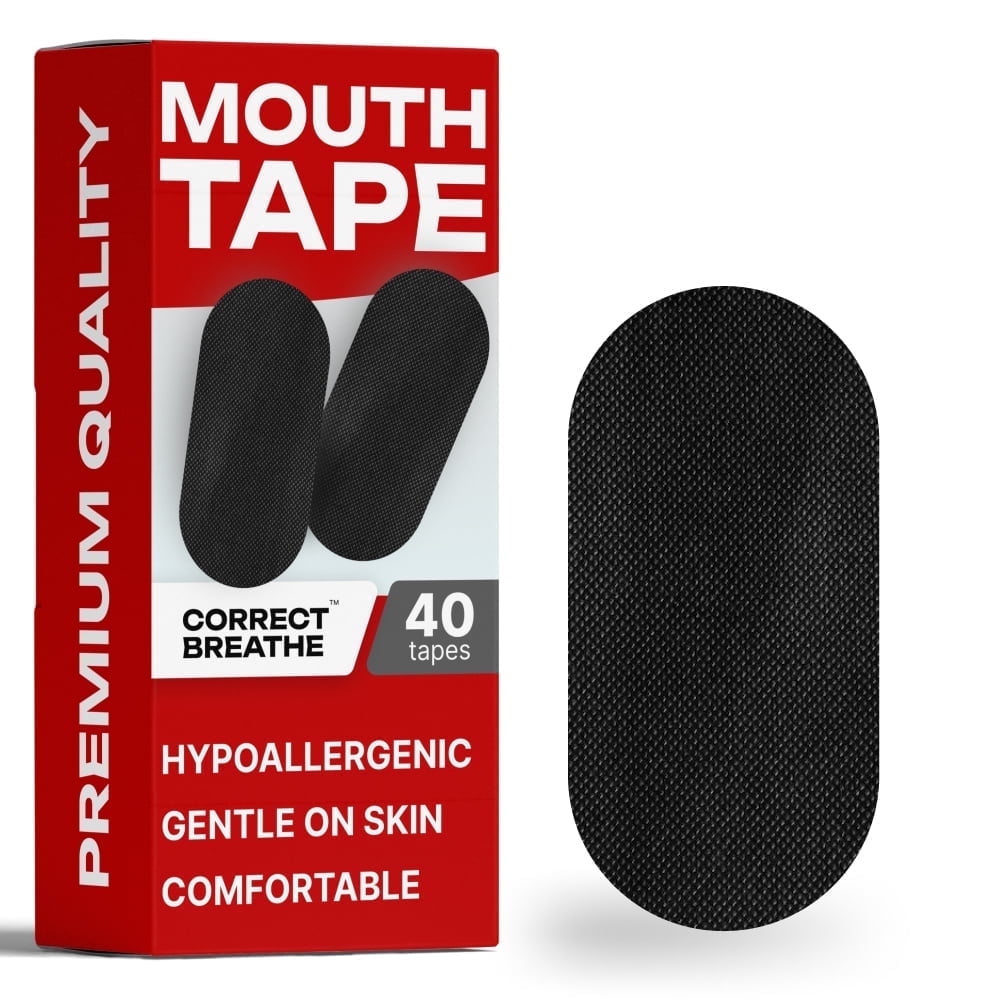 CorBreev | Mouth Tape for Sleeping (Pack of 40) - Anti Snoring - CPAP ...