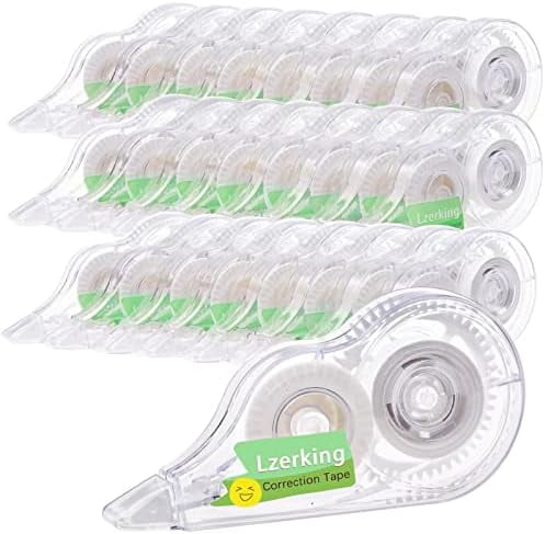 Correct Correction Tape,White,32-Count,Transparent Dispenser Shows How ...