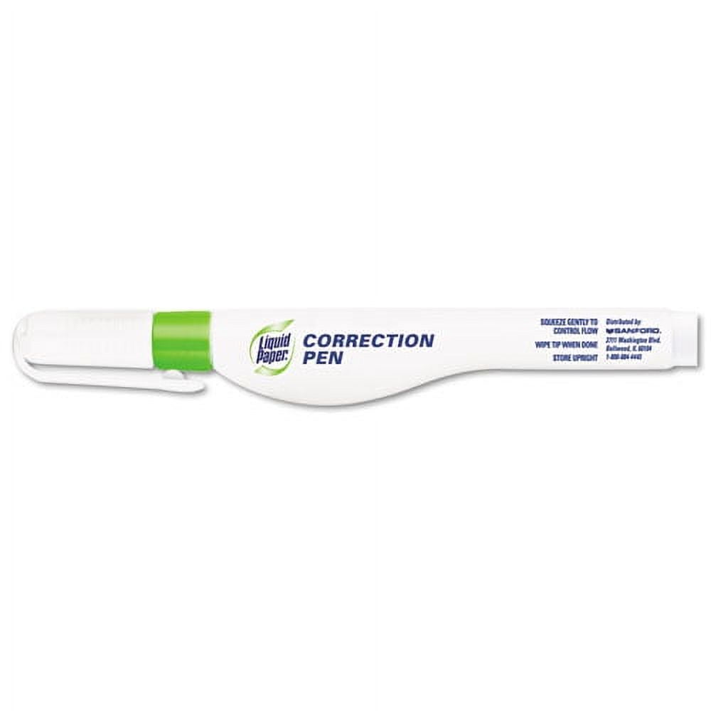 Correction Pen, 6.8 Ml, White | Bundle of 10 Each - Walmart.com