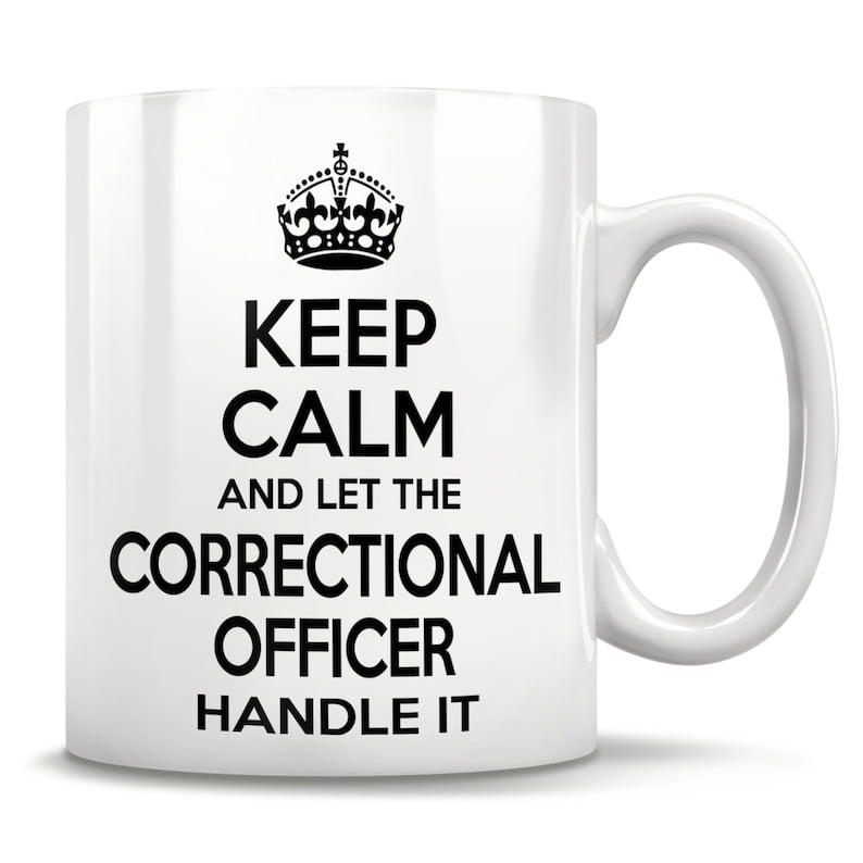 Correctional Gift, Correctional Mug, Retired Prison Guard, Jail Officer ...