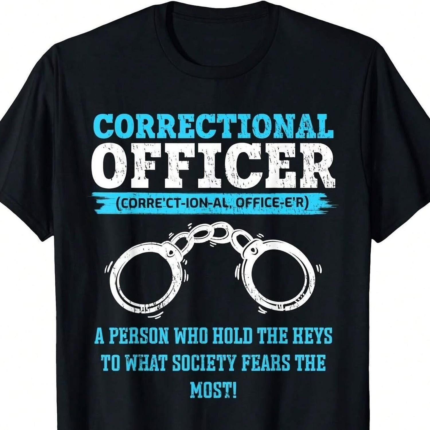 Correctional Officer Declaration Noun T-S1Hirt - Walmart.com