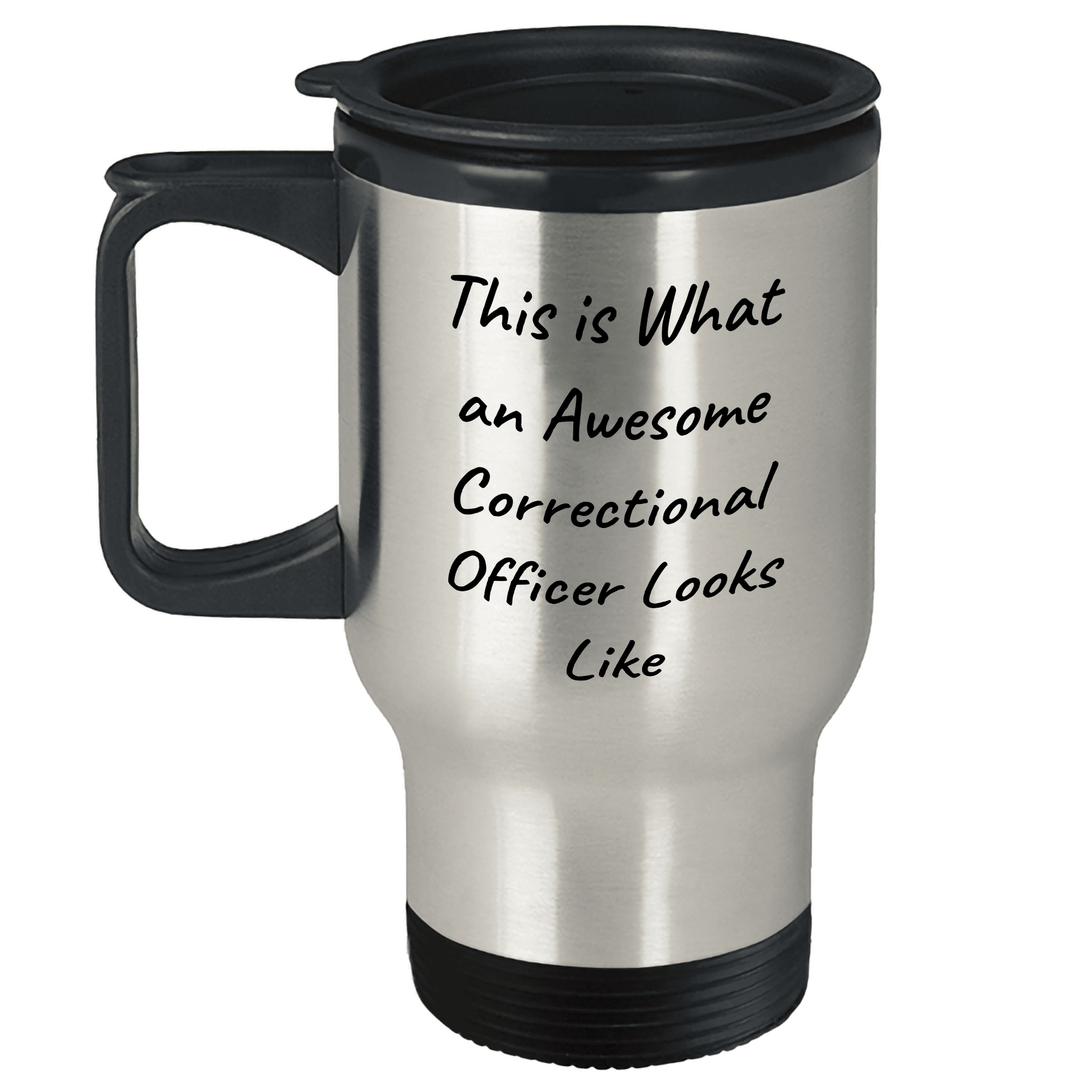 Correctional Officer Gifts, Awesome C.O. Travel Mug, Birthday Unique ...