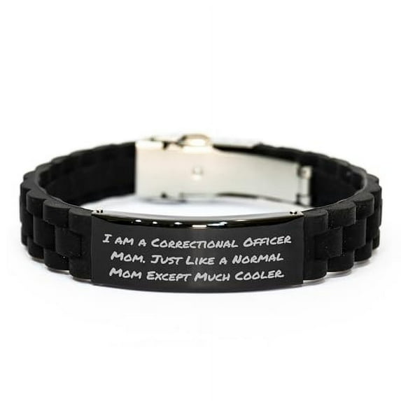 Correctional Officer Mom Gifts: Funny Inspirational Glidelock Clasp ...