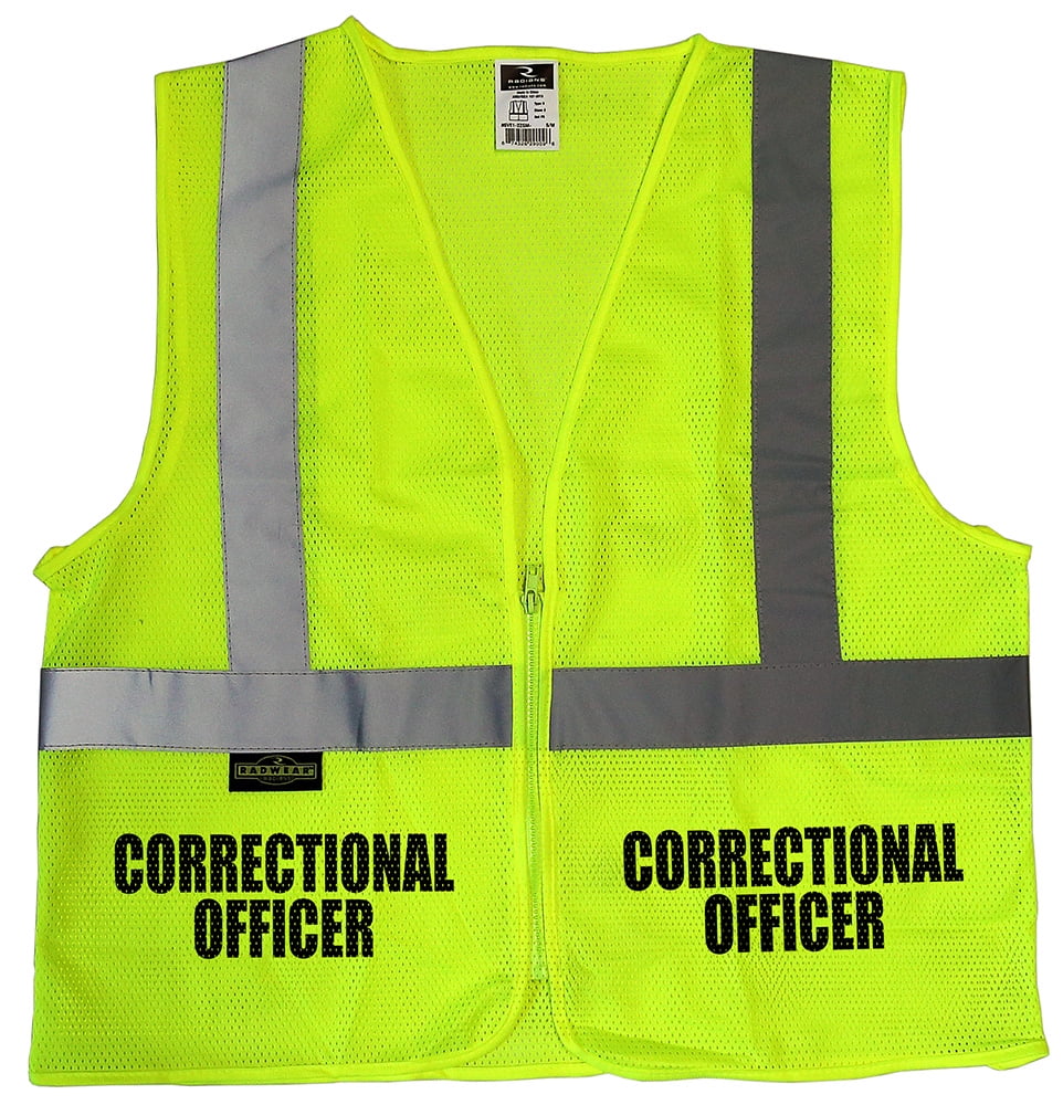 Correctional Officer safety vest, High Visibility vest - Walmart.com