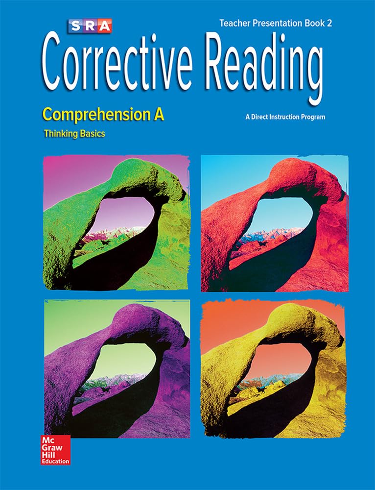 Corrective Reading Comprehension Level A, Presentation Book 2 ...