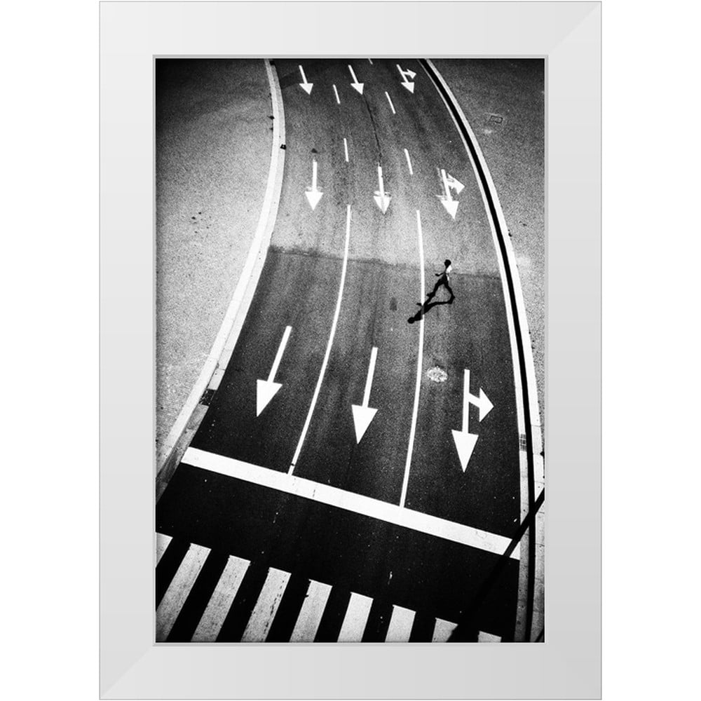 Correia, Rui 17x24 White Modern Wood Framed Museum Art Print Titled ...