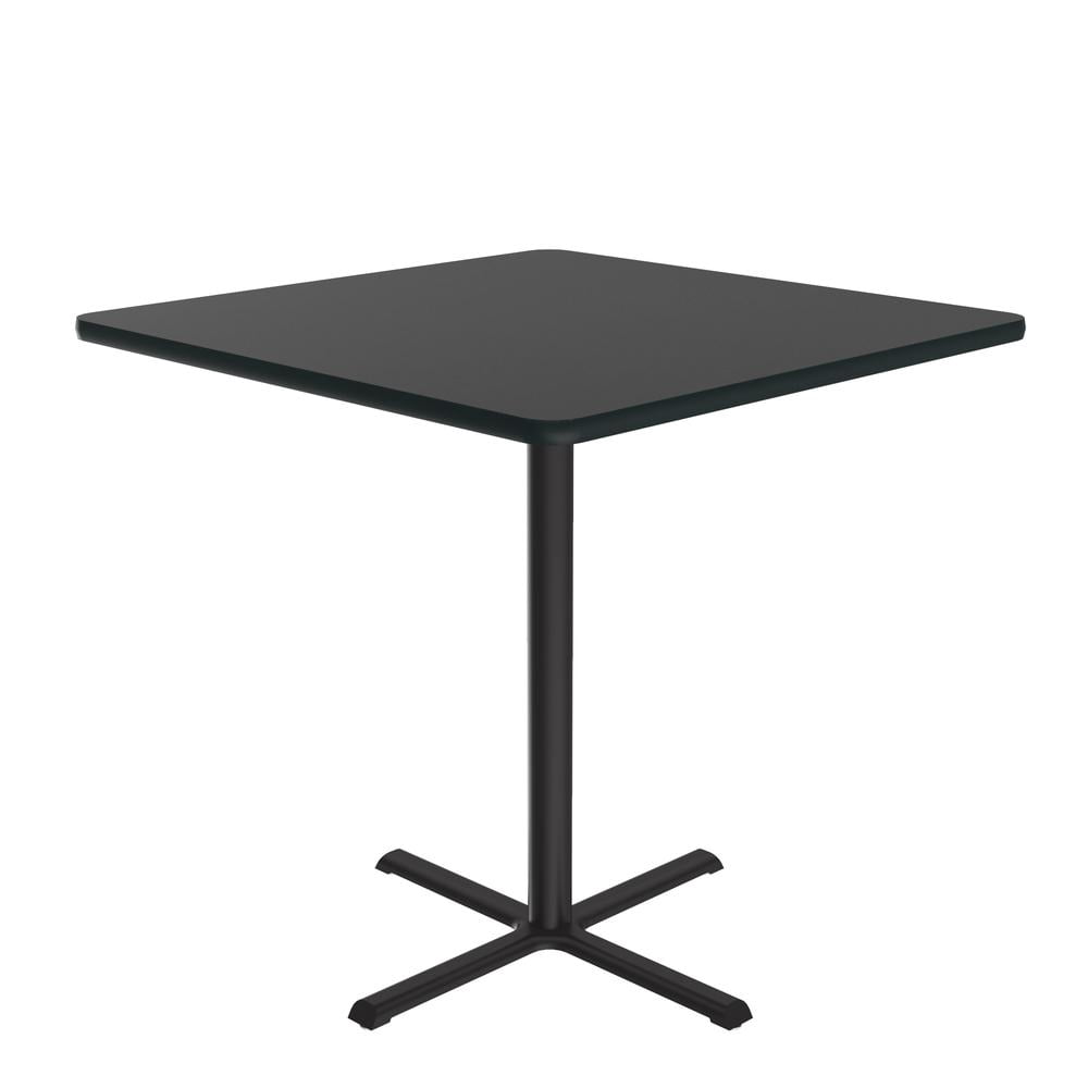 Correll 36" Square Commercial Wood top Cafe and Breakroom Table in ...