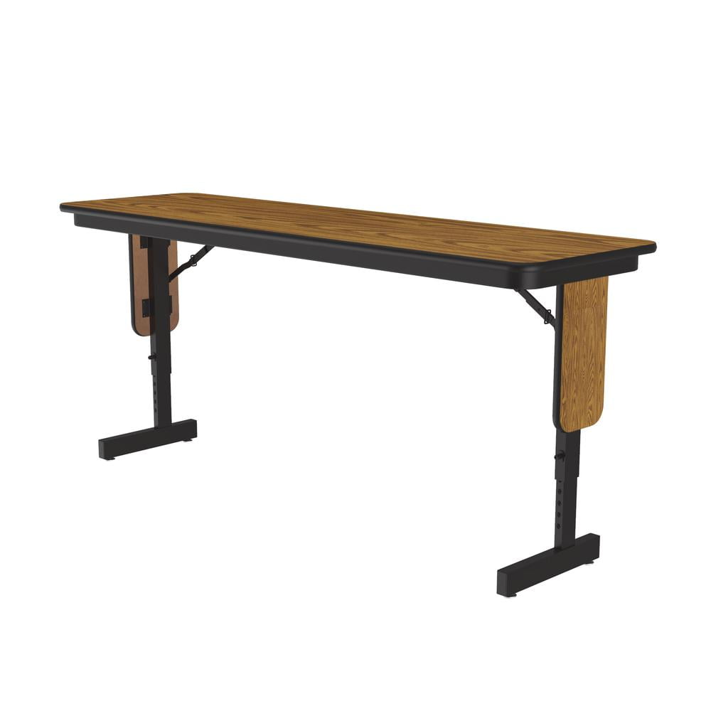 Correll Adjustable Height Deluxe High-Pressure Folding Seminar Table ...
