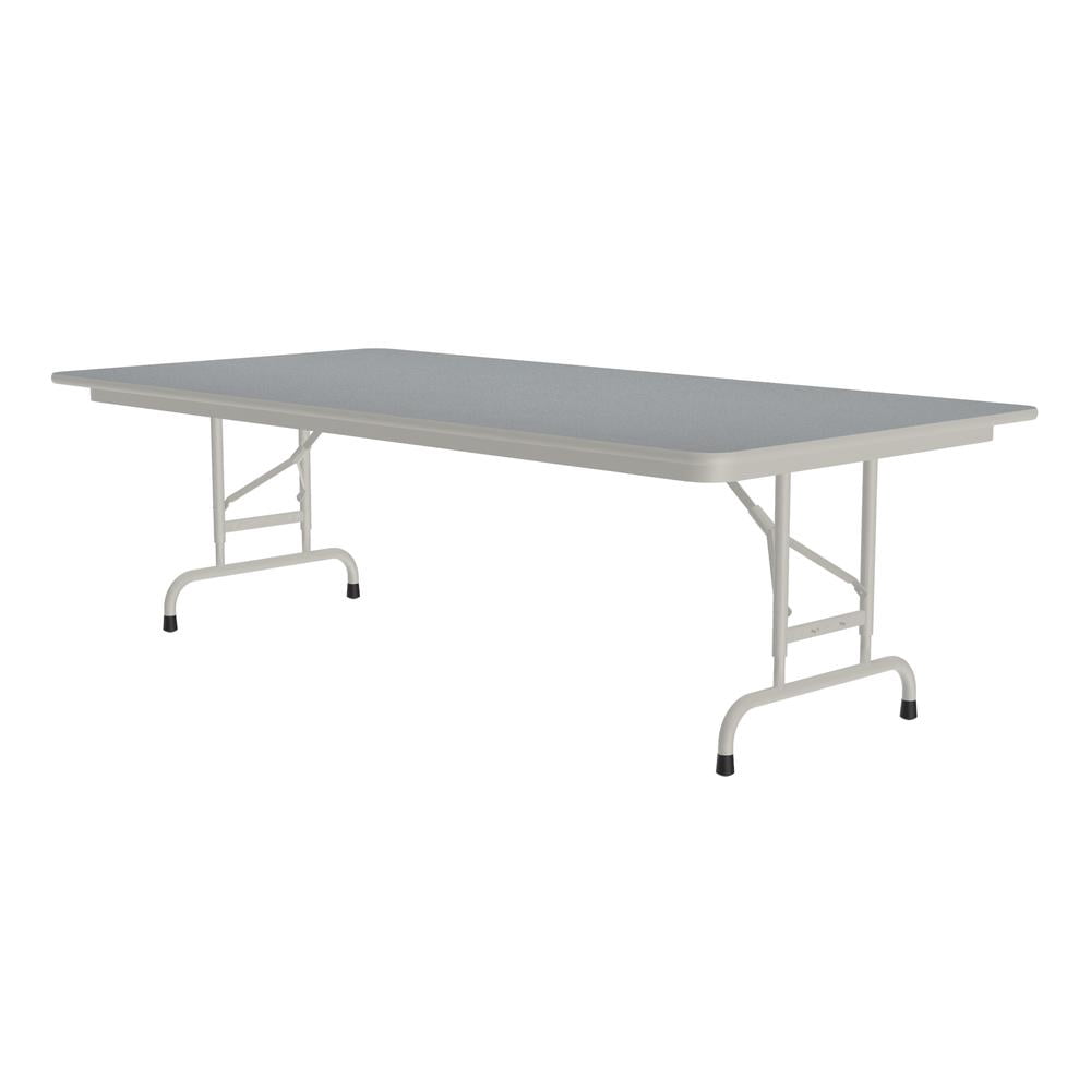 Correll Adjustable Height High Pressure Top Folding Table 36x96 ...