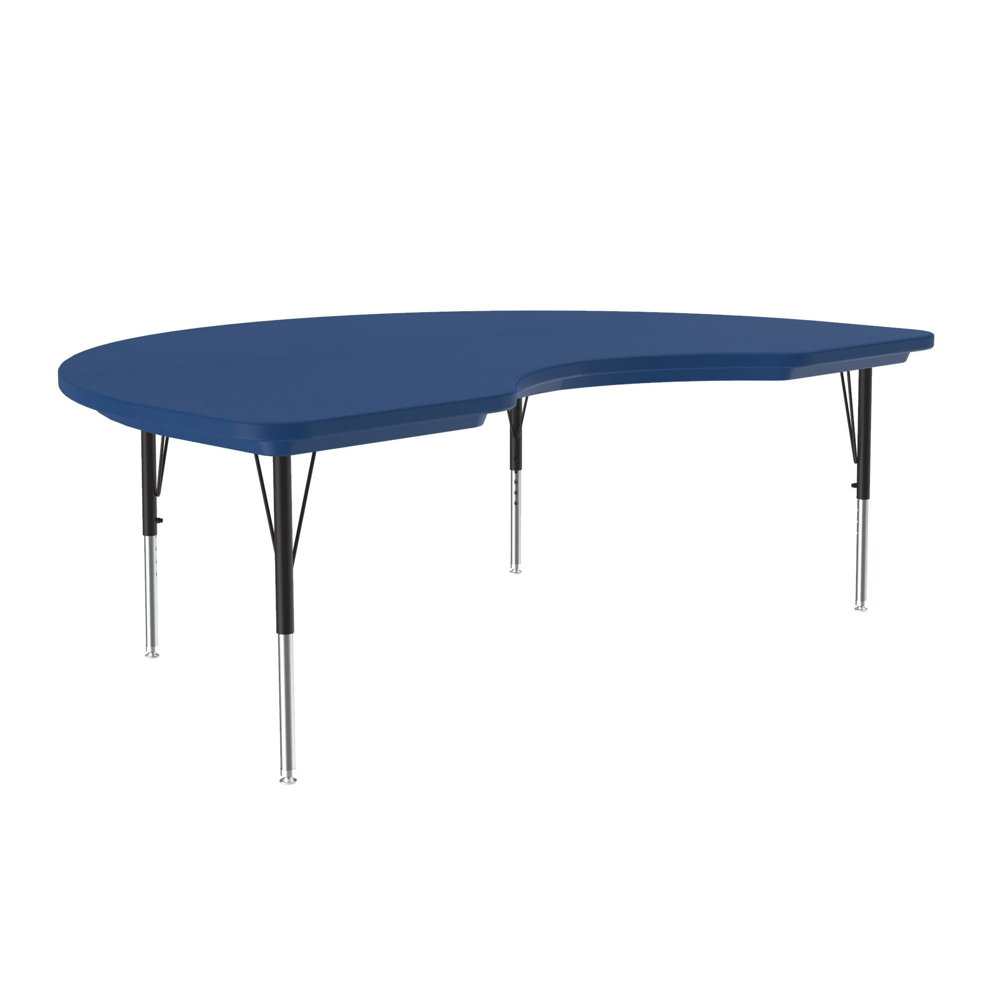 Correll Blow-Molded 48" x 72" Kidney Activity Table - AR4872-KID ...