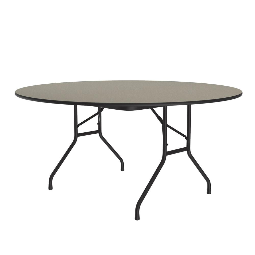 Correll Deluxe High Pressure Top Folding Table 60x60", ROUND SAVANNAH ...