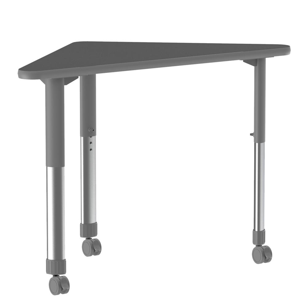 Correll Commercial Lamiante Top Collaborative Desk with Casters, 41x23 ...