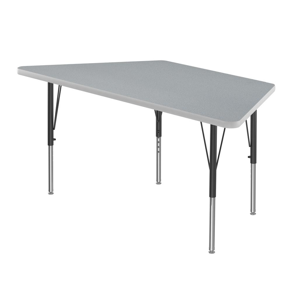 Correll Commercial Laminate Top Activity Tables, 30x60", TRAPEZOID ...