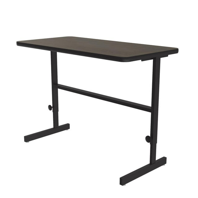 Correll Commercial Laminate Top Adjustable Standing Height Work Station 24x48" RECTANGULAR ...