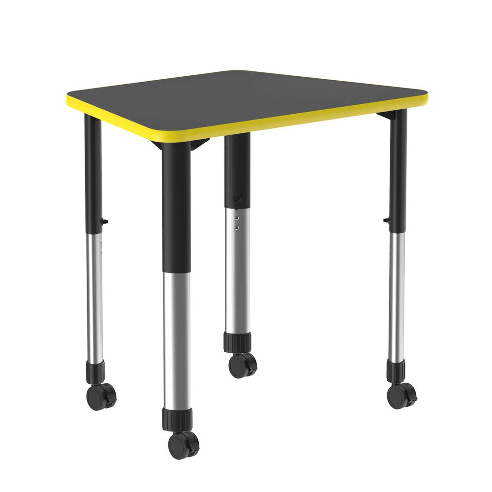 Correll Deluxe High Pressure Collaborative Desk with Casters 33x23 ...