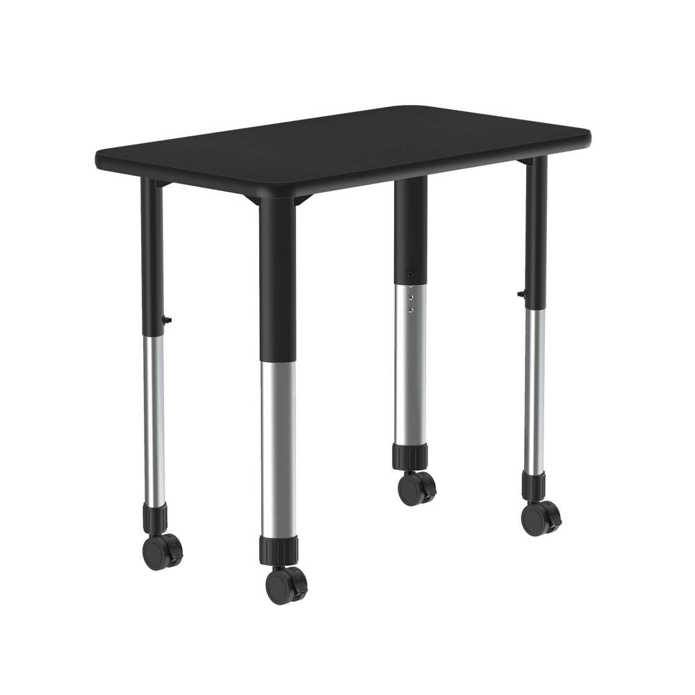 Correll Deluxe High Pressure Collaborative Desk with Casters 34x20 ...