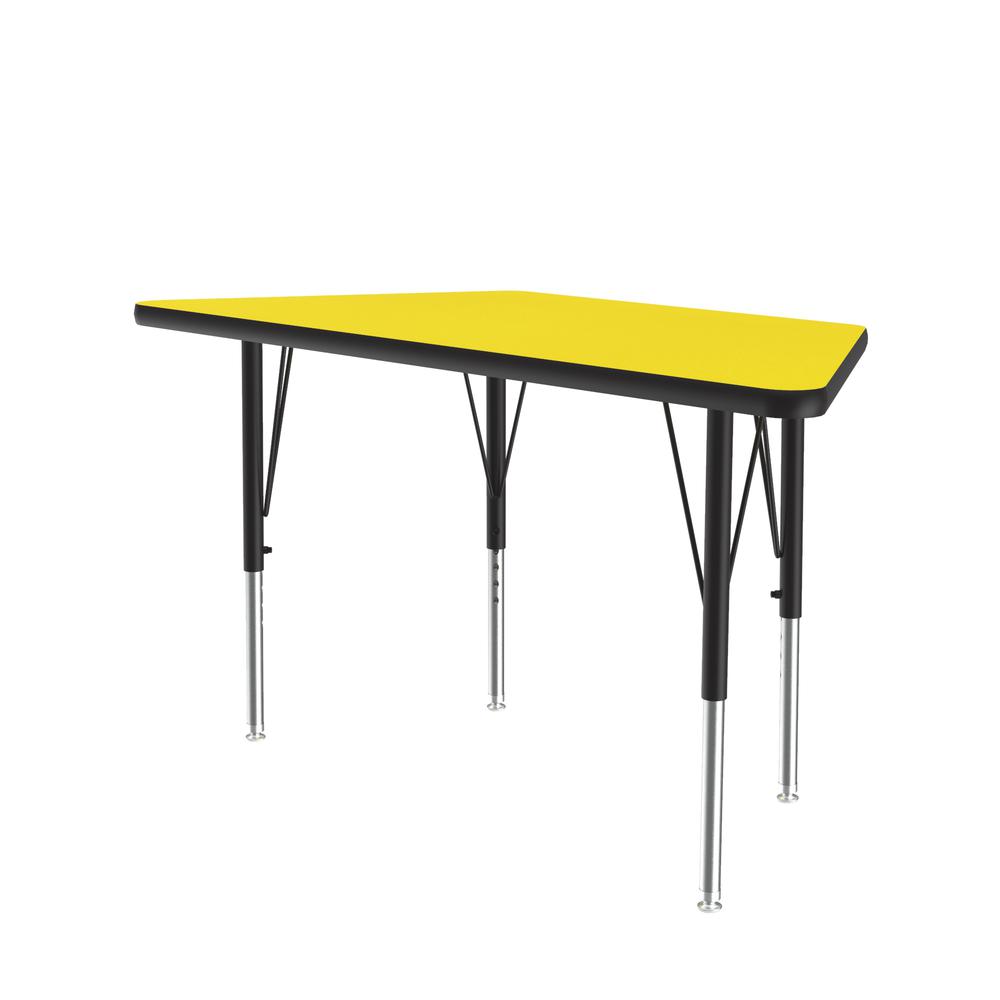 Correll Deluxe High-Pressure Top Activity Tables 24x48", TRAPEZOID ...